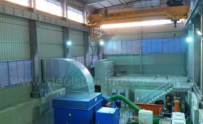 Peru Project - Prefabricated Steel Structure Building for Hydroelectric ...