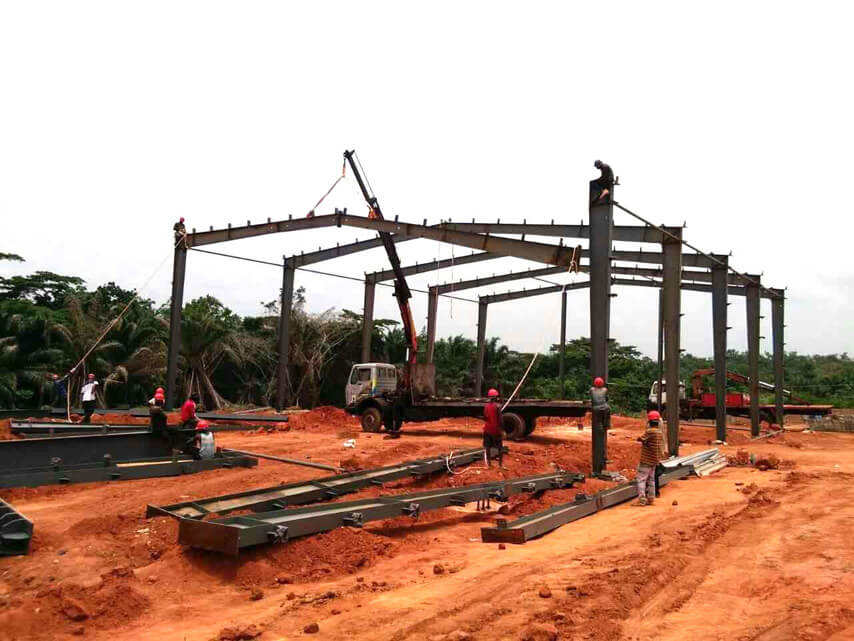 Niger Project - Steel Structure Rice Processing Plant