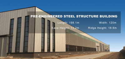 China Steel Structure Warehouse, Workshop, Prefabricated Steel Building