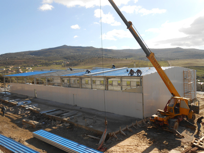 Pre-engineered Steel Structure Slaughterhouse, Slaughter Workshop