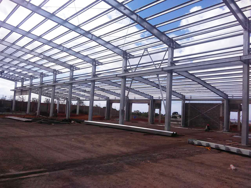 Mauritius - Prefab Steel Factory Building
