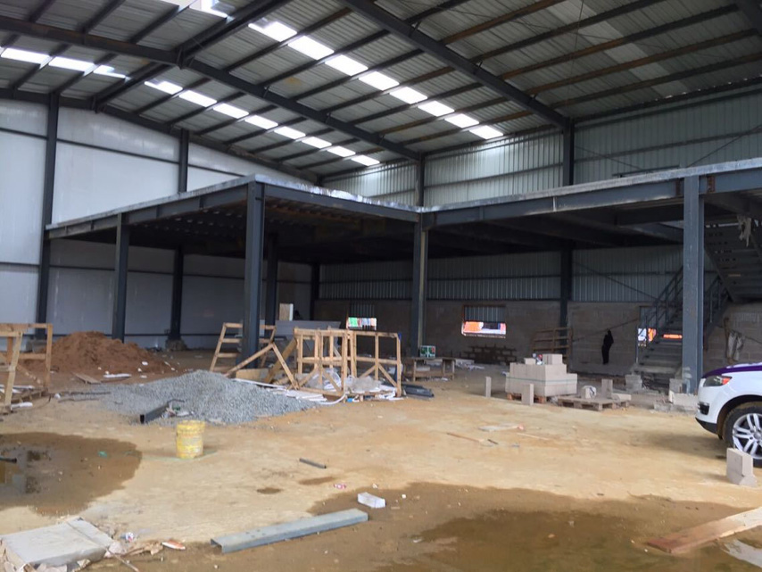 Suriname Project - Steel Metal Prefab Workshop