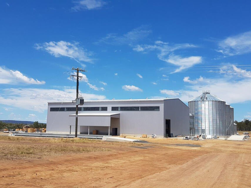 Australia Project - Steel Structure Poultry Feed Mill Plant